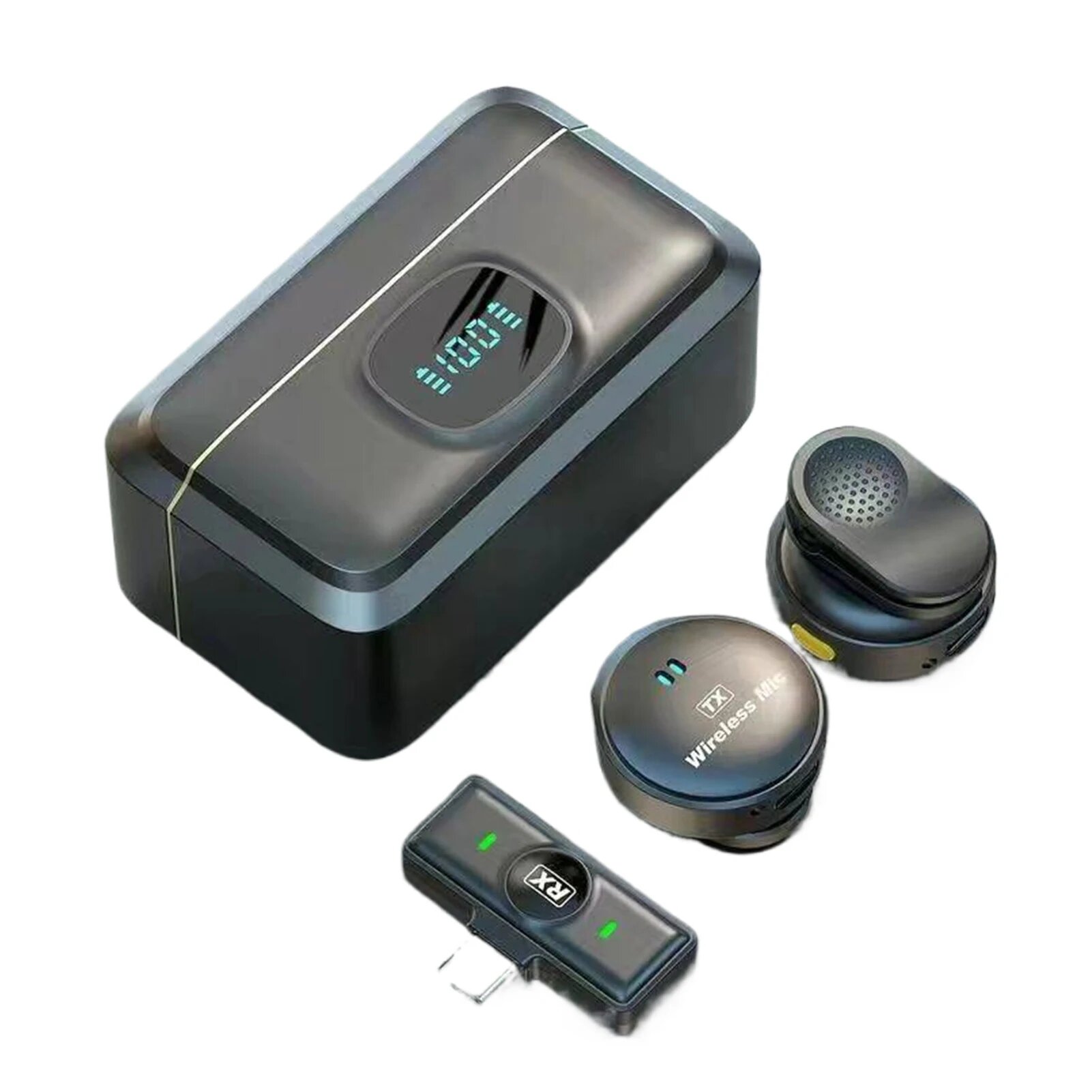 Беспроводной петличный микрофон для смартфона type-c (КЮ8)