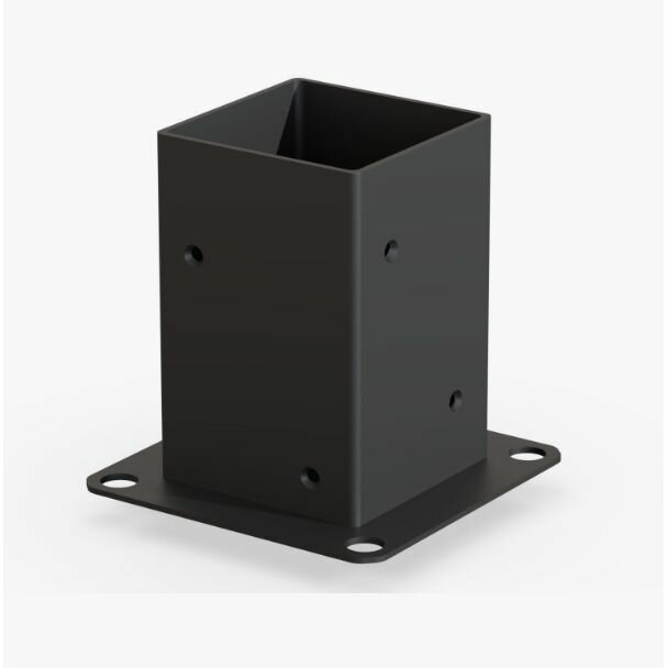 Опора(основание) 100х100мм, для деревянного столба