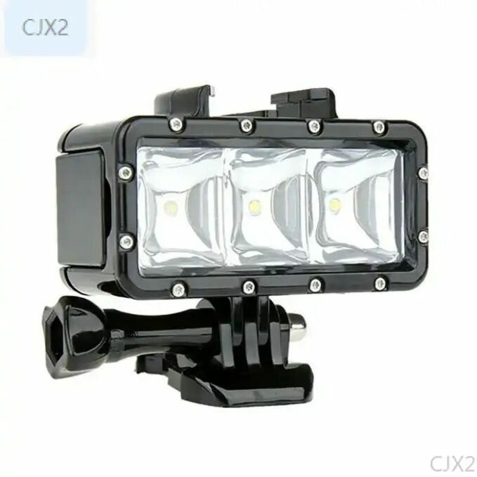 Эксклюзивный аккумуляторный подводный свет для камер GoPro HERO 1 2 3 4 5 6 7 8 9, модель CJX2