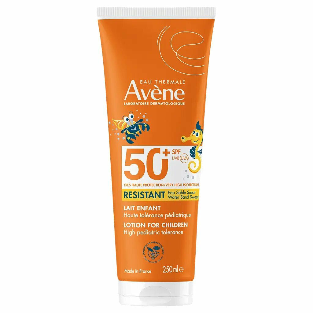 Avene Солнцезащитное детское молочко SPF50+ 250 мл 1 шт