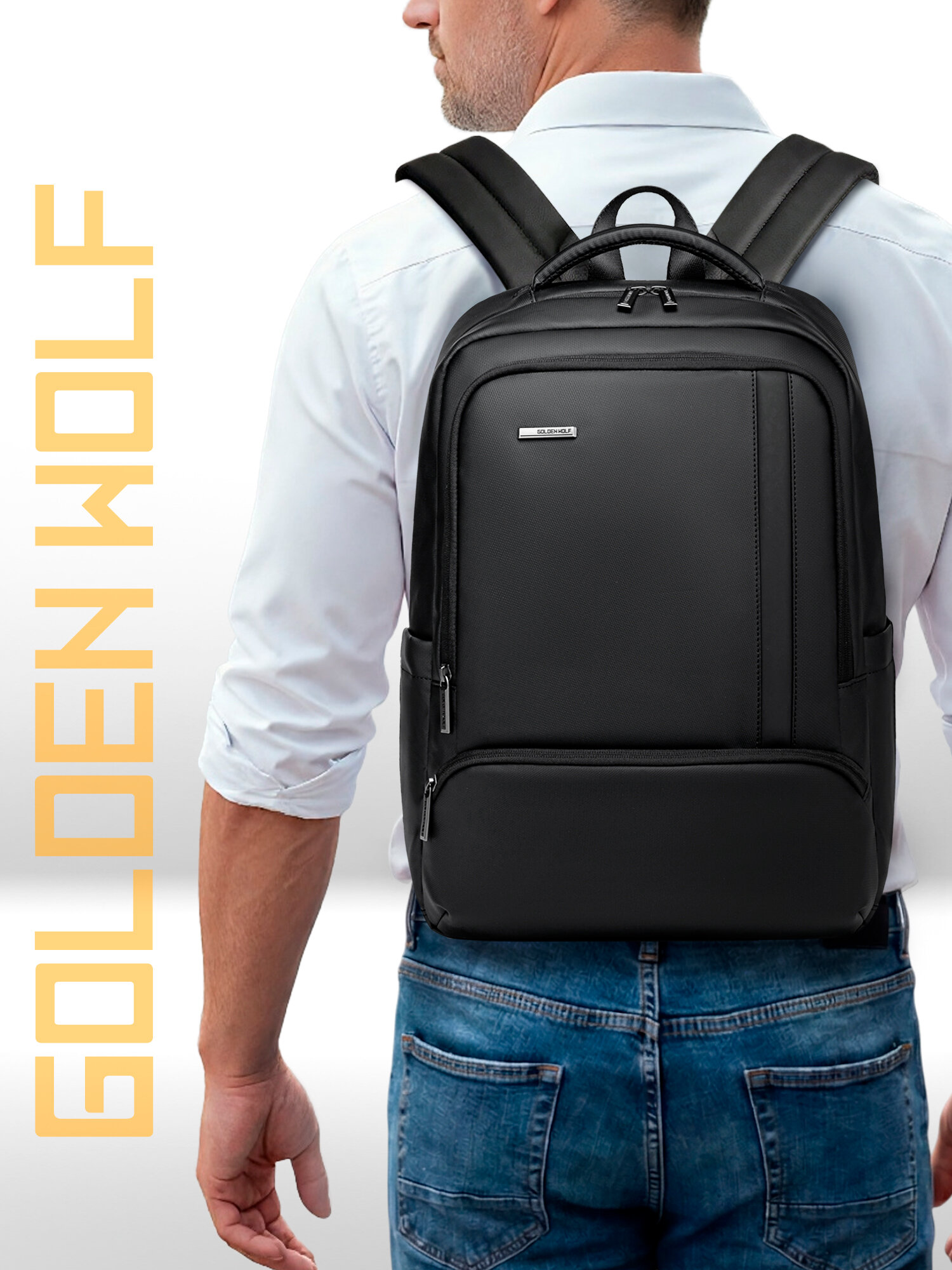 Рюкзак мужской городской, GB00736, 21 л, спортивный, ноутбук 15, ручная кладь, женский для путешествий