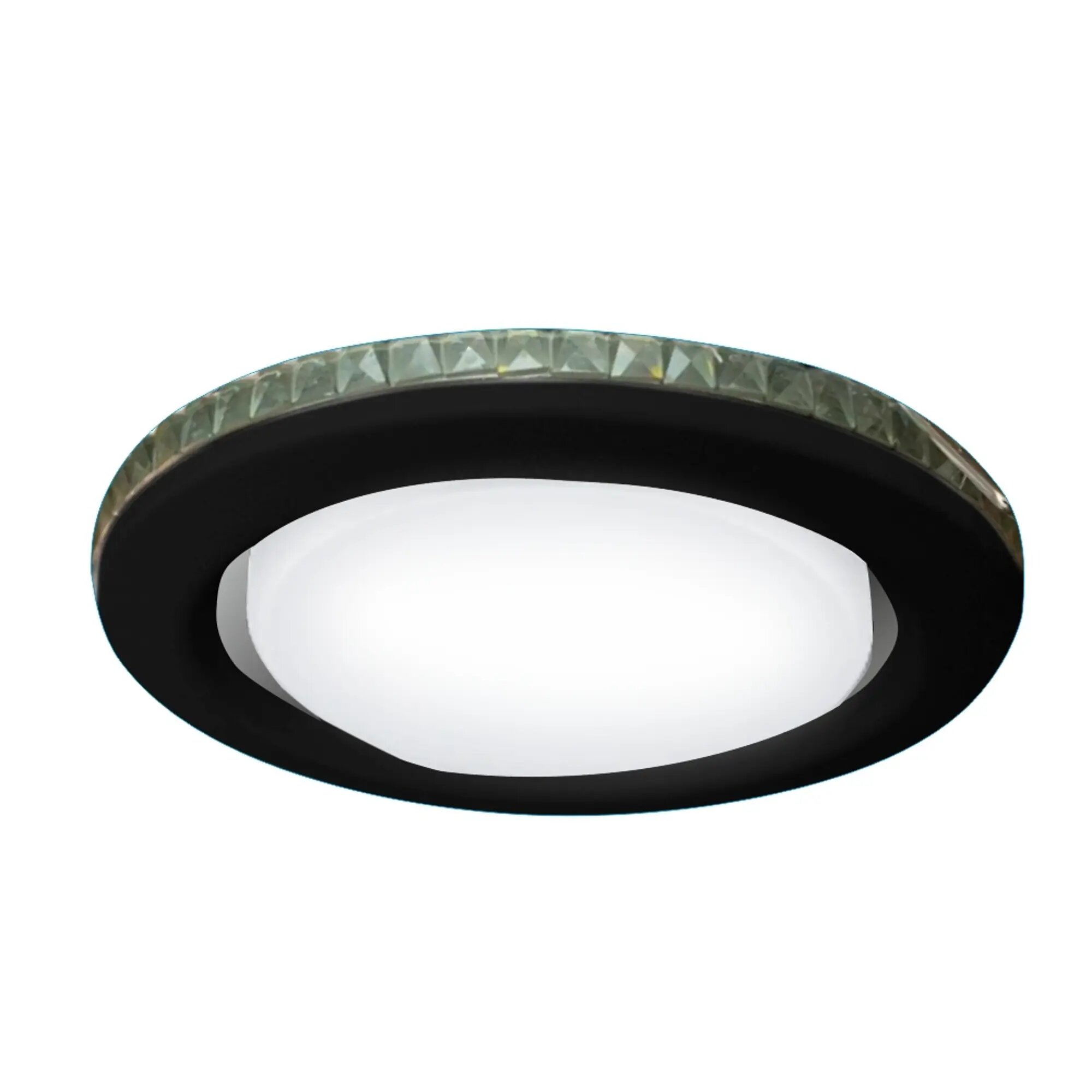 Светильник точечный встраиваемый Leek M223-15 под отверстие 90 мм GX53 цвет черный