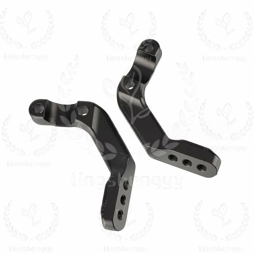 Крепления защиты рук к траверсе мотоцикла, красные / Кронштейны защиты рук для эндуро 28мм