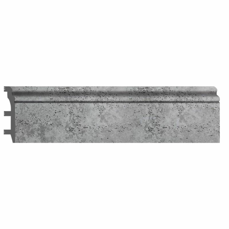 Плинтус Напольный Decomaster D232-1629ДМ В100хШ22х2400 мм / Декомастер.