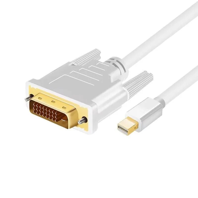 Видеокабель DVI/Mini DisplayPort, 1.8 м, белый — фото 1