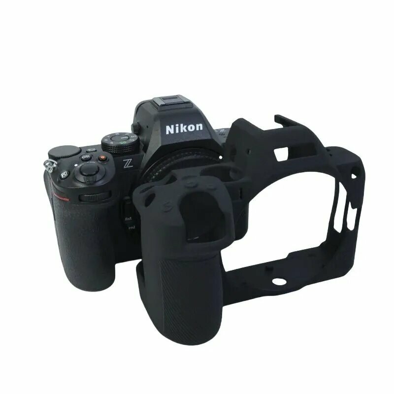 Защитный силиконовый чехол для фотоаппарата Nikon Z5II /Z5 MarkII ультра-тонкая полимерная из мягкого качественного силикона