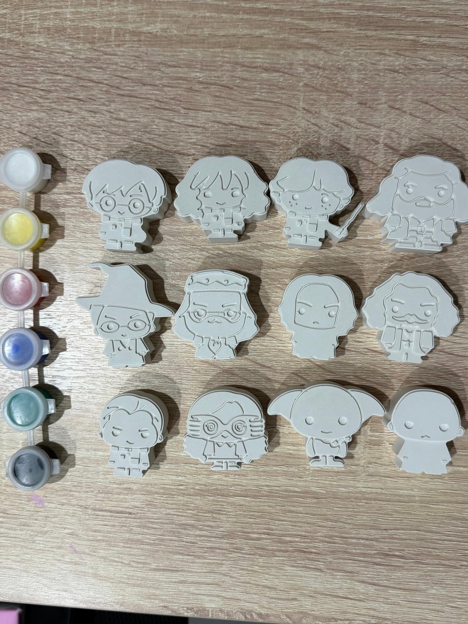 Набор для творчества, гипсовые фигурки для раскрашивания Гарри Поттер