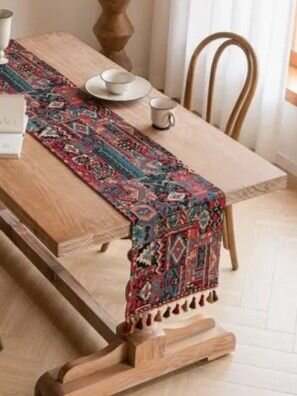 Скатерть на стол дорожка 30х180 см, тканевая, прямоугольная, скатерть на стол для кухни, Varman.pro