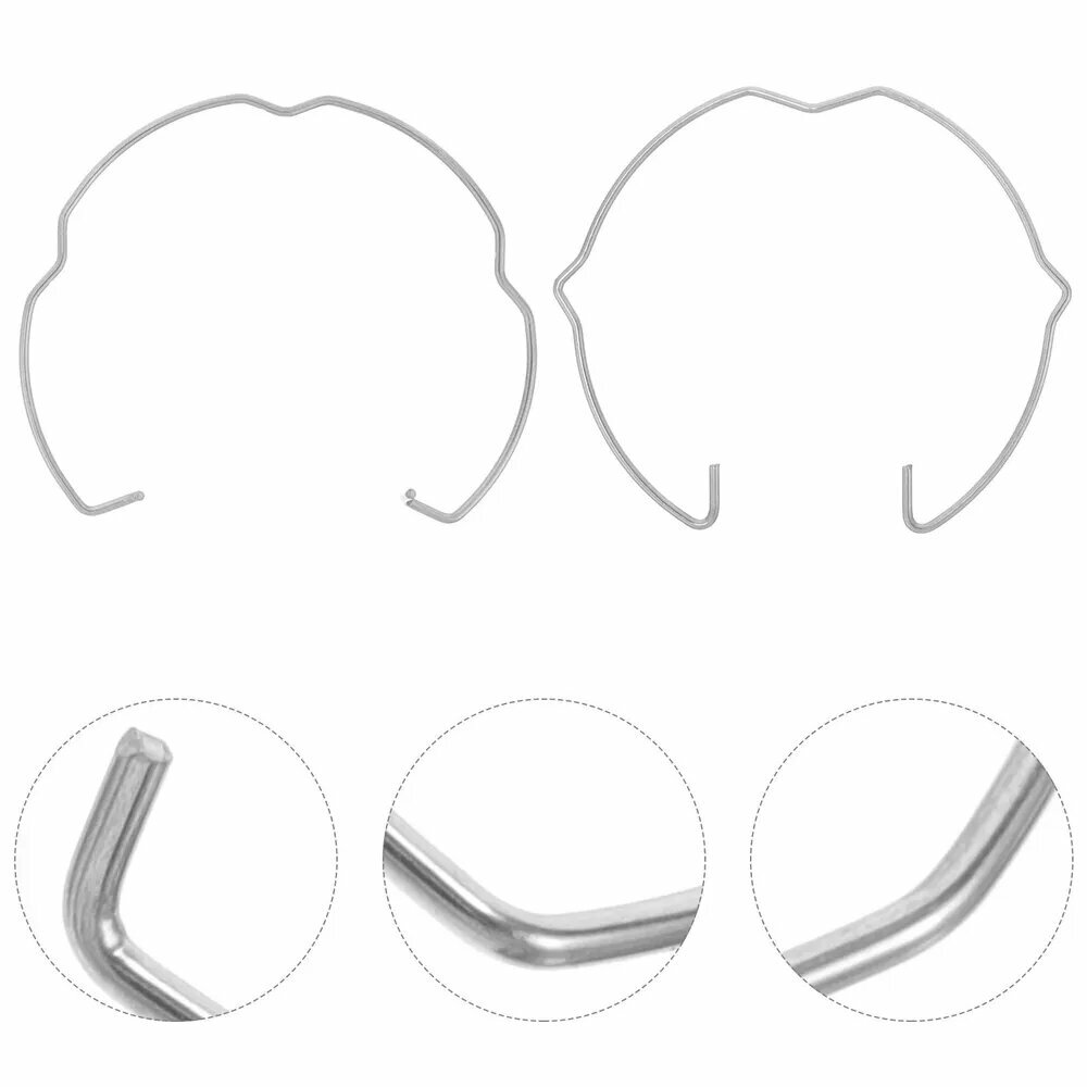 Аксессуары для крепления ламп, зажим для прожектора, фиксирующий клип, круглая пряжка, встраиваемые клипсы, пружинный зажим для панели LED, абажур, лампочка