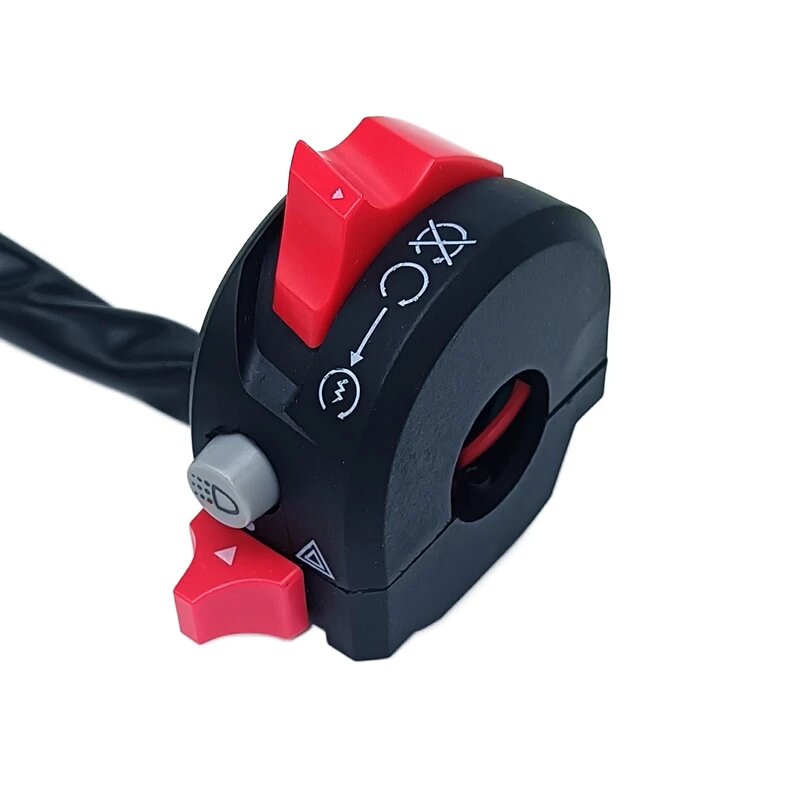 7/8 '22 мм руль мотоциклетные переключатели фара мотоцикла мигающий предупредительный световой сигнал запуск Kill bar кнопка переключения контроллера