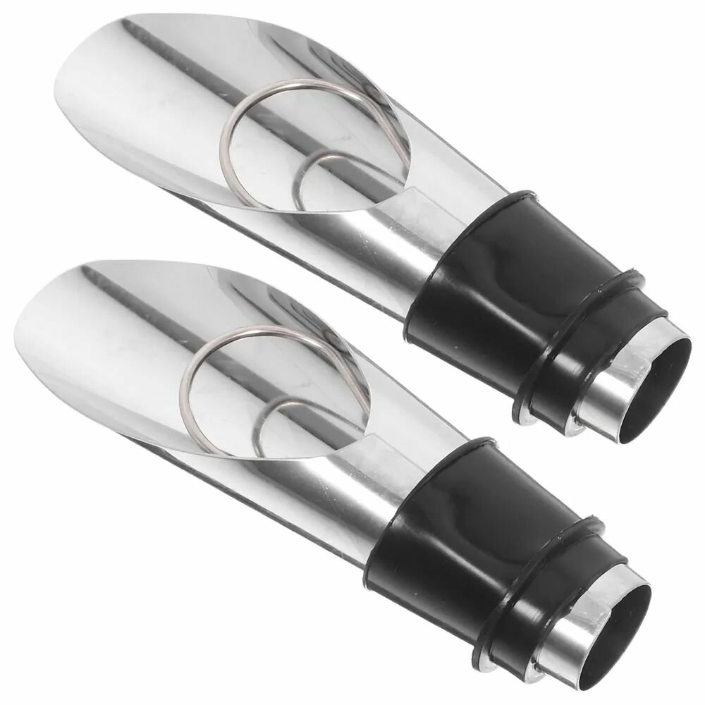 Устройство Для Разлива Вина, Из Нержавеющей Стали, С Функцией Оксигенации, Силиконовый Уплотнитель, 2 Шт