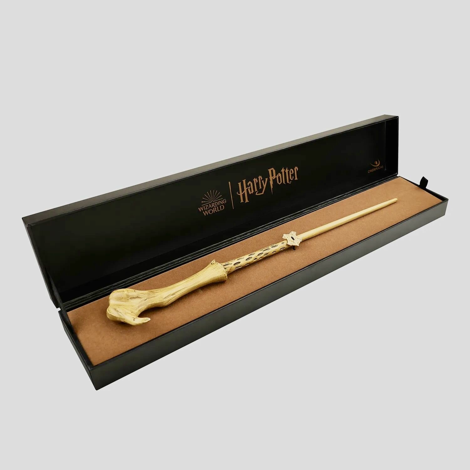 Волшебная палочка Harry Potter Лорд Волан-де-Морт в коллекционной коробке с подставкой