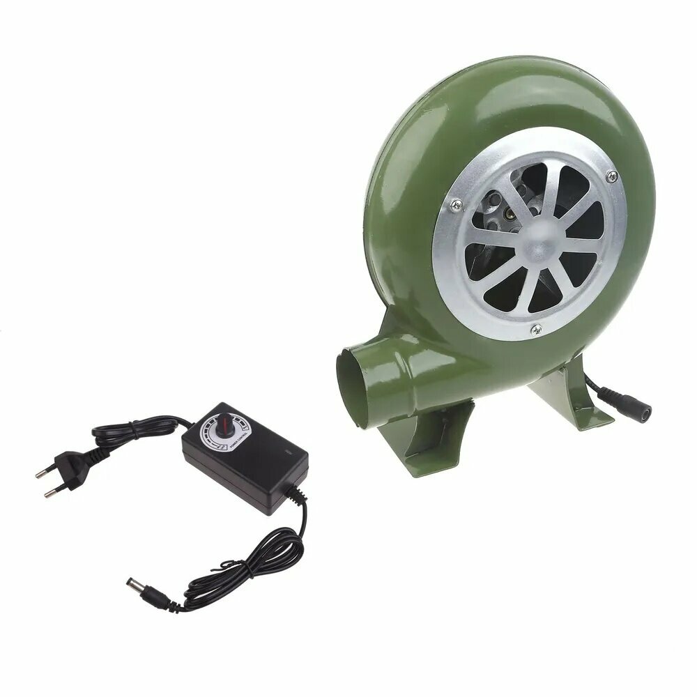 Домашний вентилятор, 100-240В, 40/60/80Вт, для BBQ и мини-кузнечного горна, регулируемая скорость, - 80W