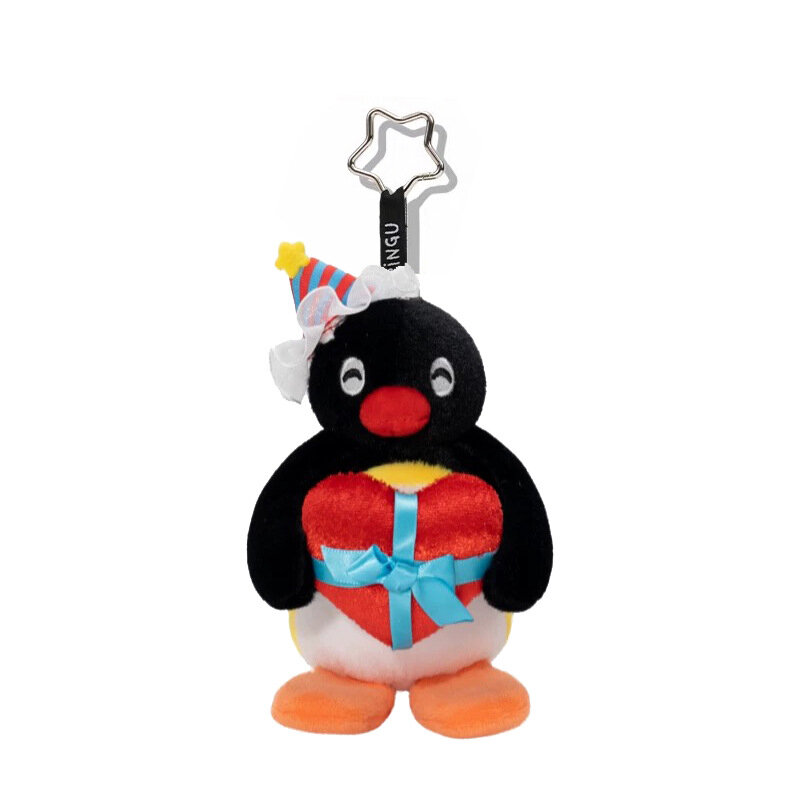 Плюшевая игрушка Umai Genuine Penguin Pingu сидящая серия, фигурка Pingu, игрушка для машины с когтями