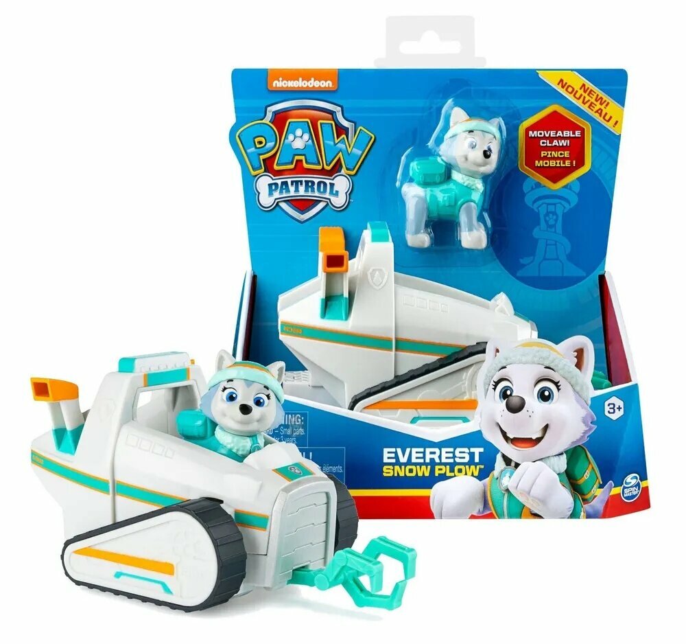 Paw Patrol Снегоуборочная машина Эвереста с коллекционной фигуркой