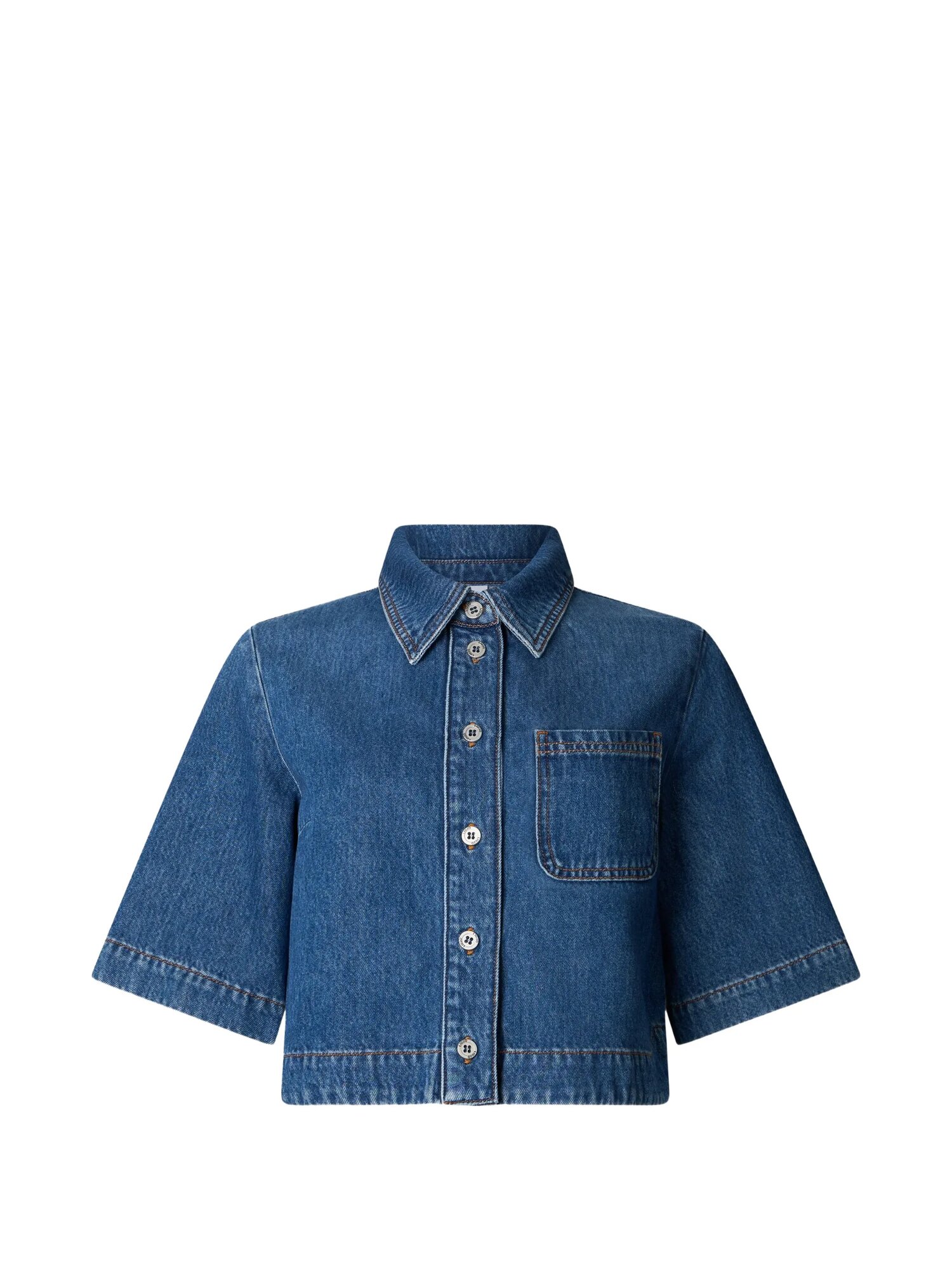 Рубашка Button denim shirt