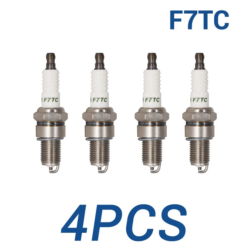 2-8 шт свечи заменить для BP7ES RENAULT 7700861471 7700737459 7701366087 NISSAN B2401-W8917 22401-W8917 факел свечи зажигания F7TC 4 pieces F7TC
