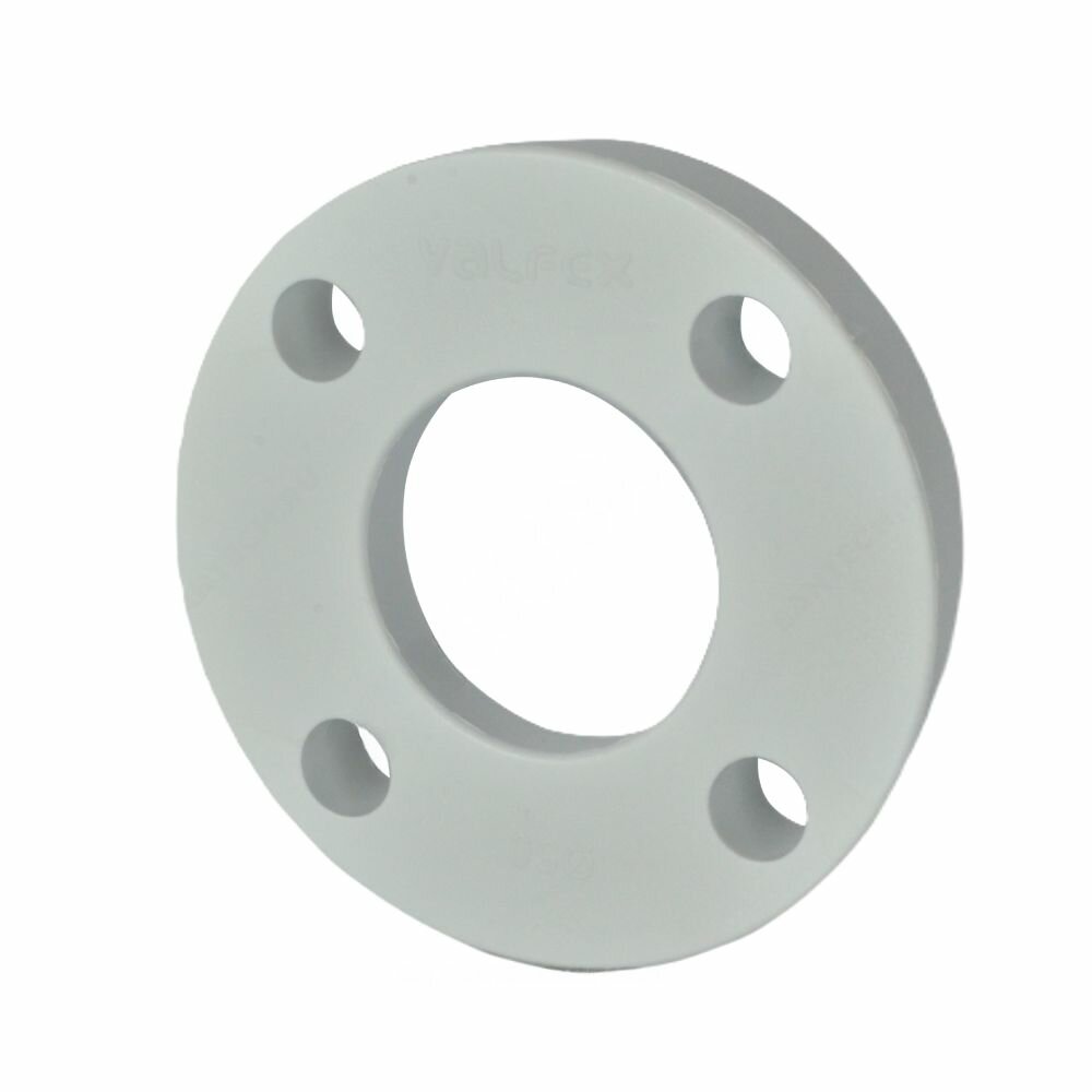Фланец PP-R белый Ду 50 Ру25 для бурта PP-R Дн 63 VALFEX 10188063