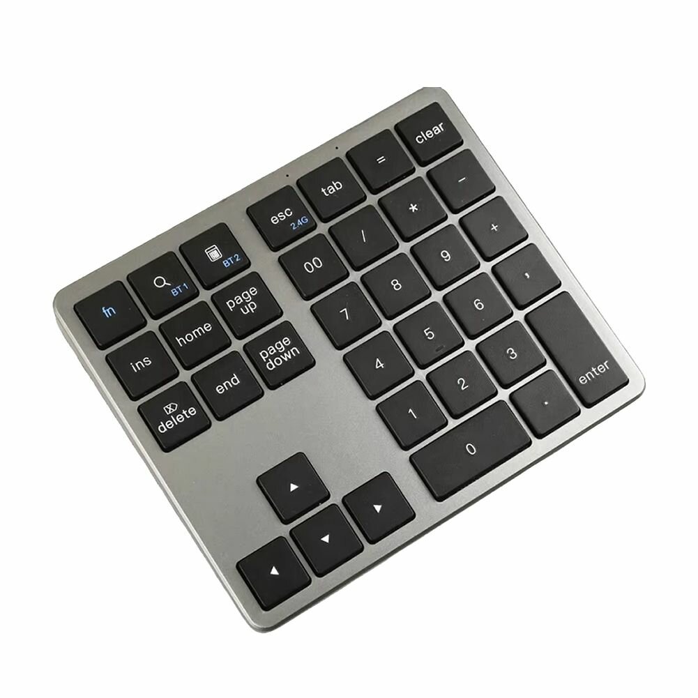 2.4G Беспроводная Bluetooth Цифровая Клавиатура 35 Клавиш Удаленное Подключение Numpad A нумпад беспроводной нумпад 35-клавишный цифровой нумпад