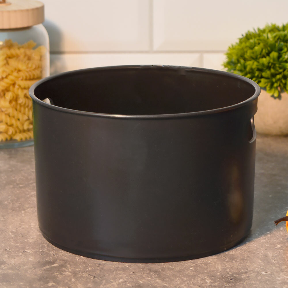 Корзина 2.9л 193*193*121мм "Agraba", базальт