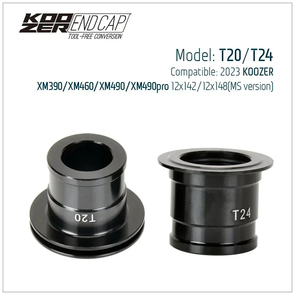 Комплект торцевых крышек Koozer T20/T24 XM490/460/450