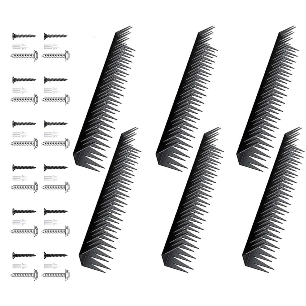 Антиподъемные шипы для забора и крыш