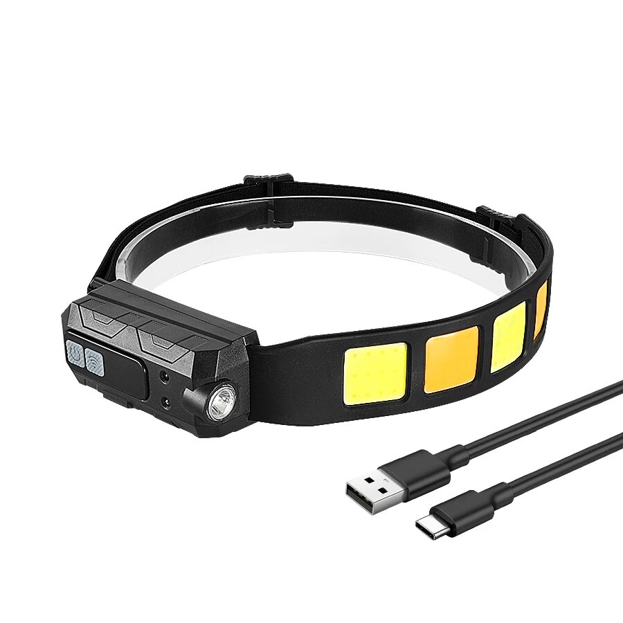 Налобный фонарь Paweinuo XPG+COB, MINI, 7 режимов