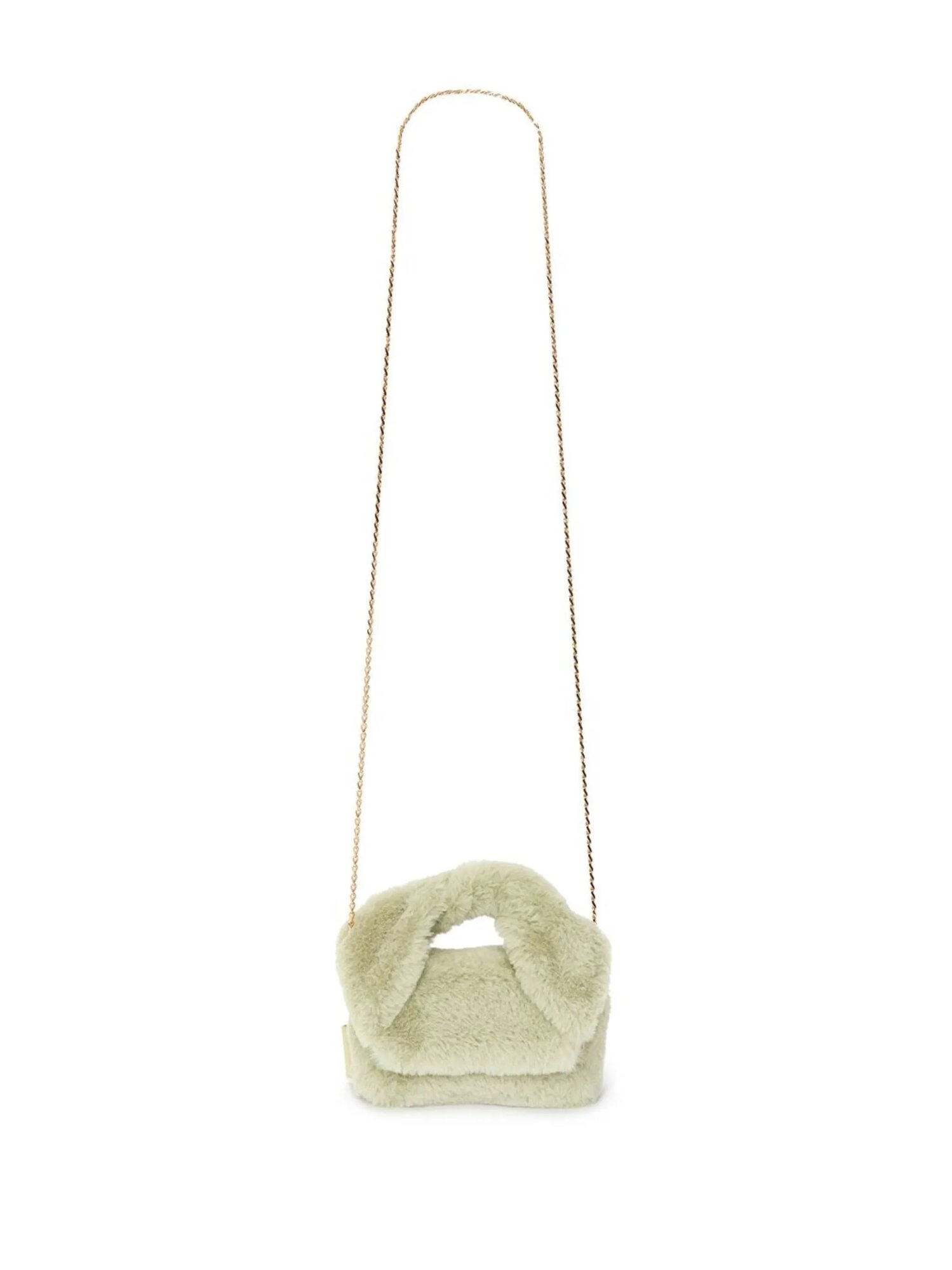 Сумка JW Anderson Nano Twister, зеленый — фото 1