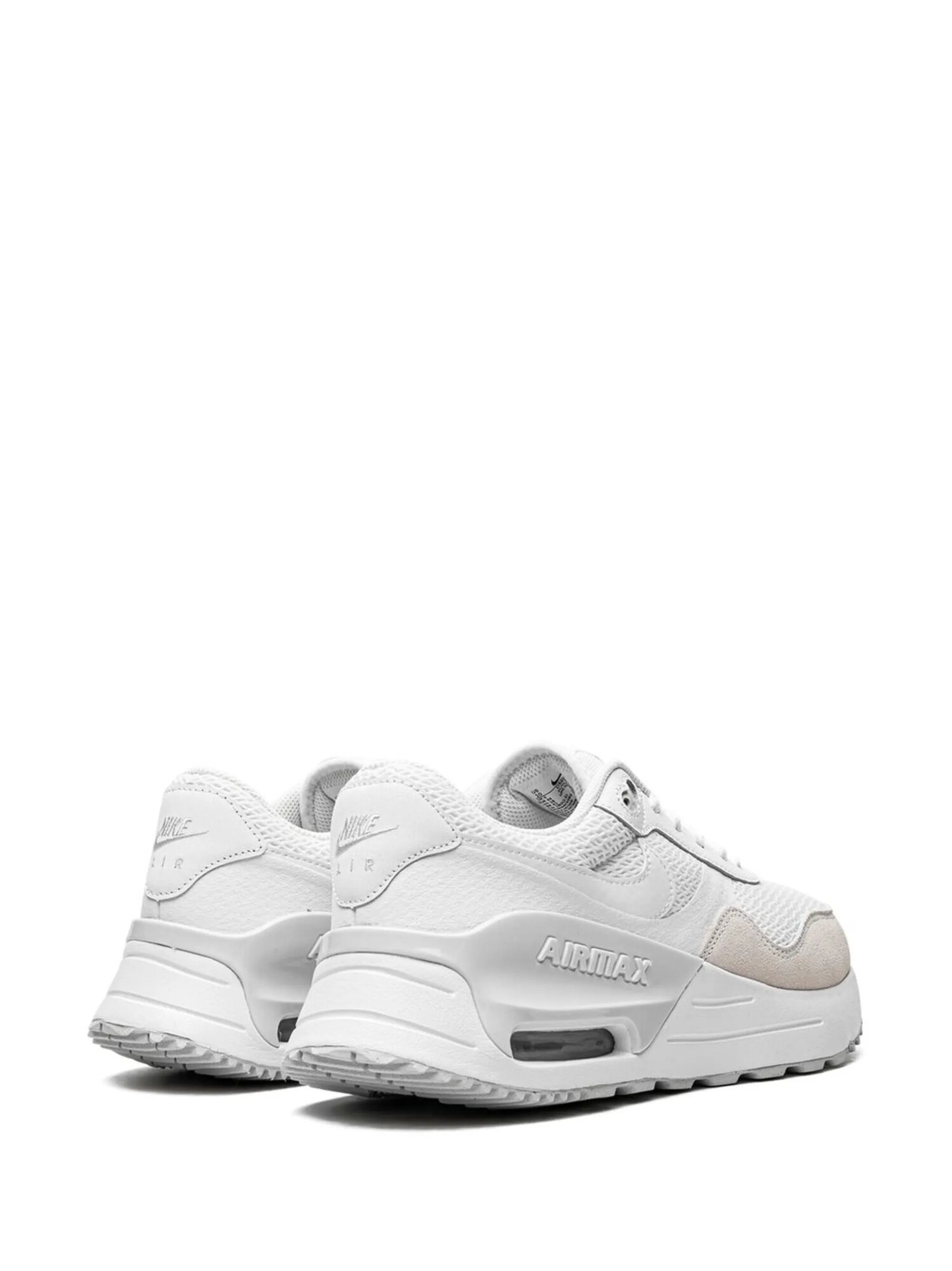 Кроссовки NIKE Air Max System, размер 7.5 US, серебристый — фото 1