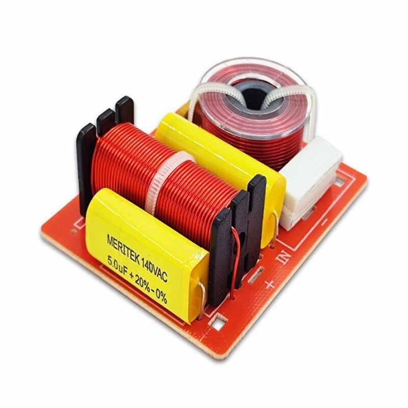 Динамик 2-полосная аудиоплата делитель частоты ВЧ НЧ блок кроссовер фильтры 120 Вт полка HIFI DIY