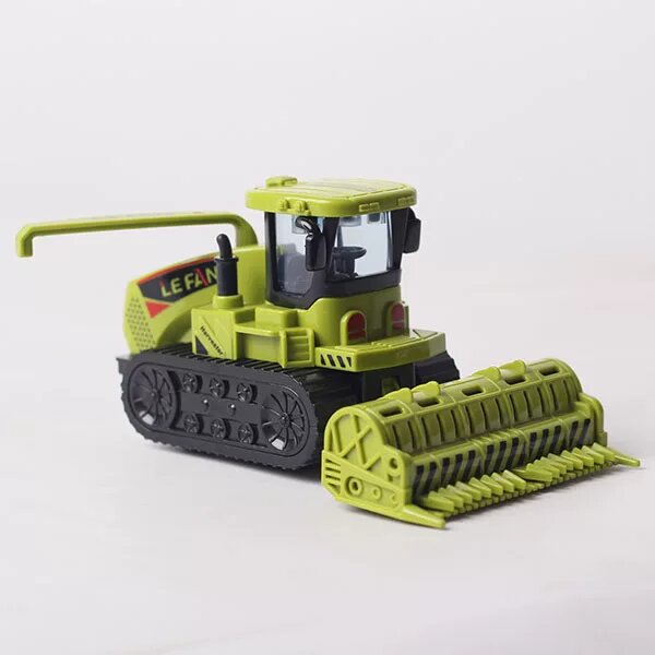 Детский игрушечный комбайн для мальчиков, инерционная и ударопрочная строительная техника для малышей, трактор,