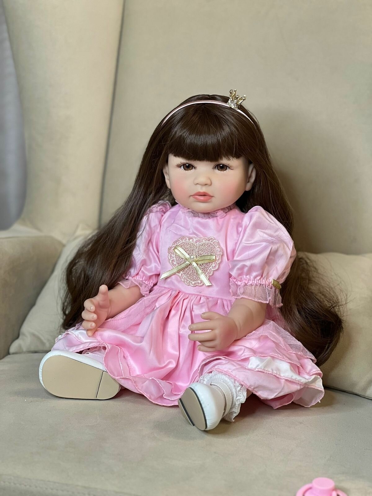 Кукла Реборн виниловая 55 см