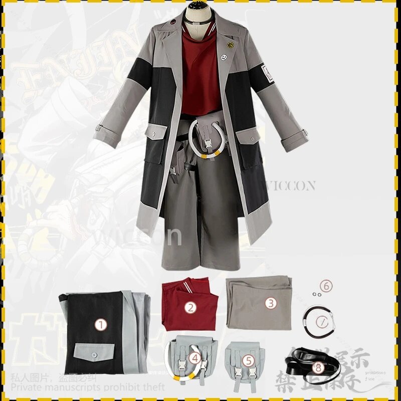 Косплей костюм GACHIAKUTA WICCON М, suit