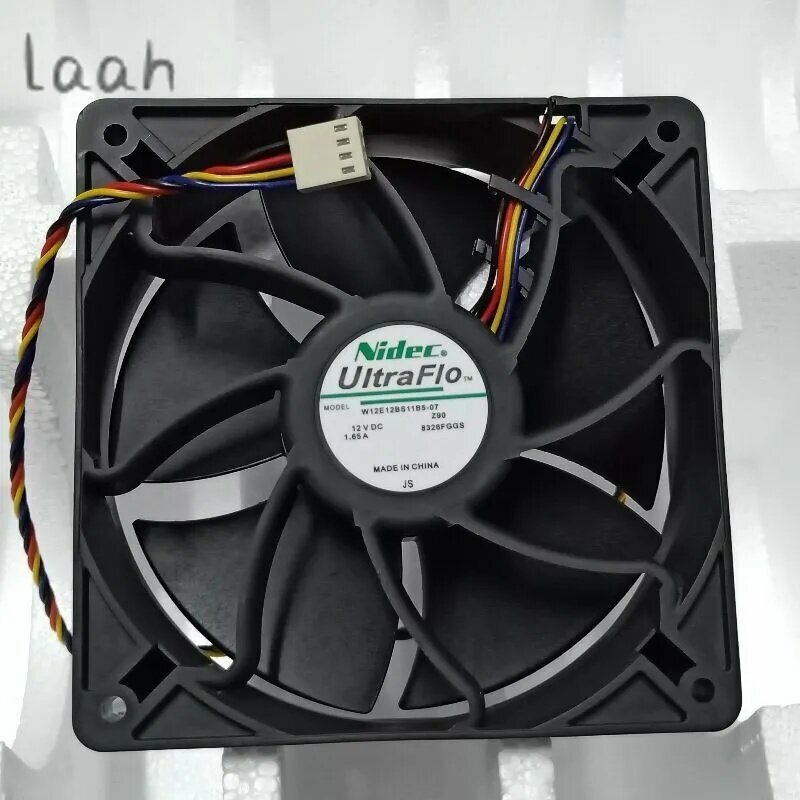 Вентилятор Nidec W12E12BS11B5 - 07 1.65A S17 T17 S19 6500RPM 120*120*38MM