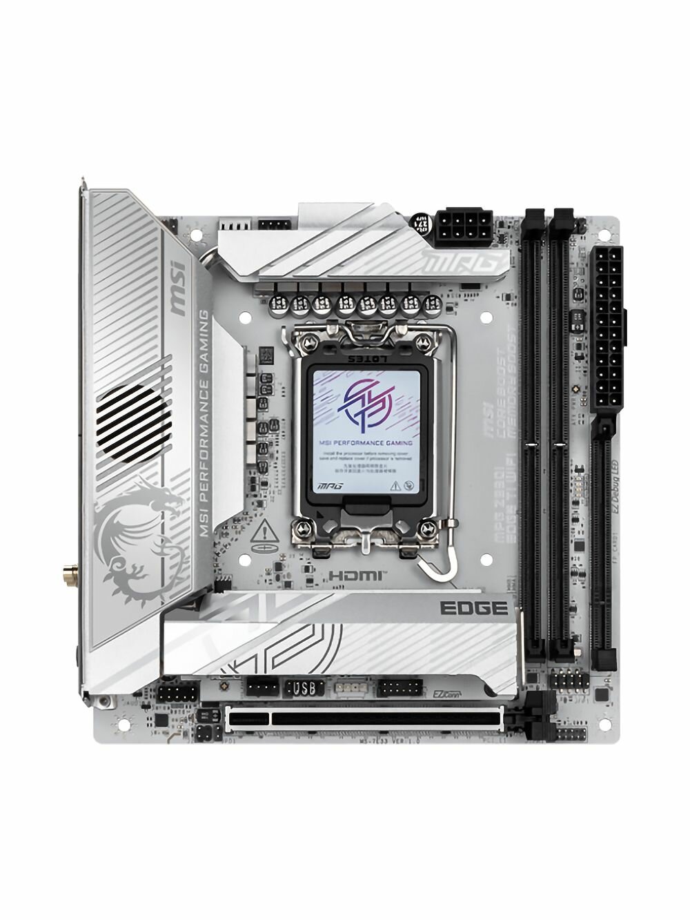 Материнская плата MSI MPG Z890I EDGE TI WIFI, Intel Z890, mini-ITX