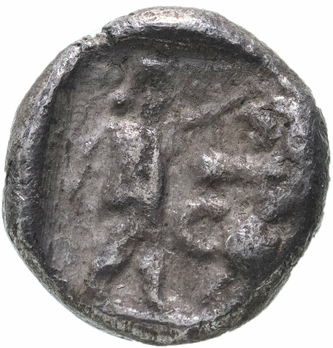 Финикия, Абд Аштарт II, 342-333 годы до Р Х , 1/16 шекеля Корабль, Серебро, в сохранности XF