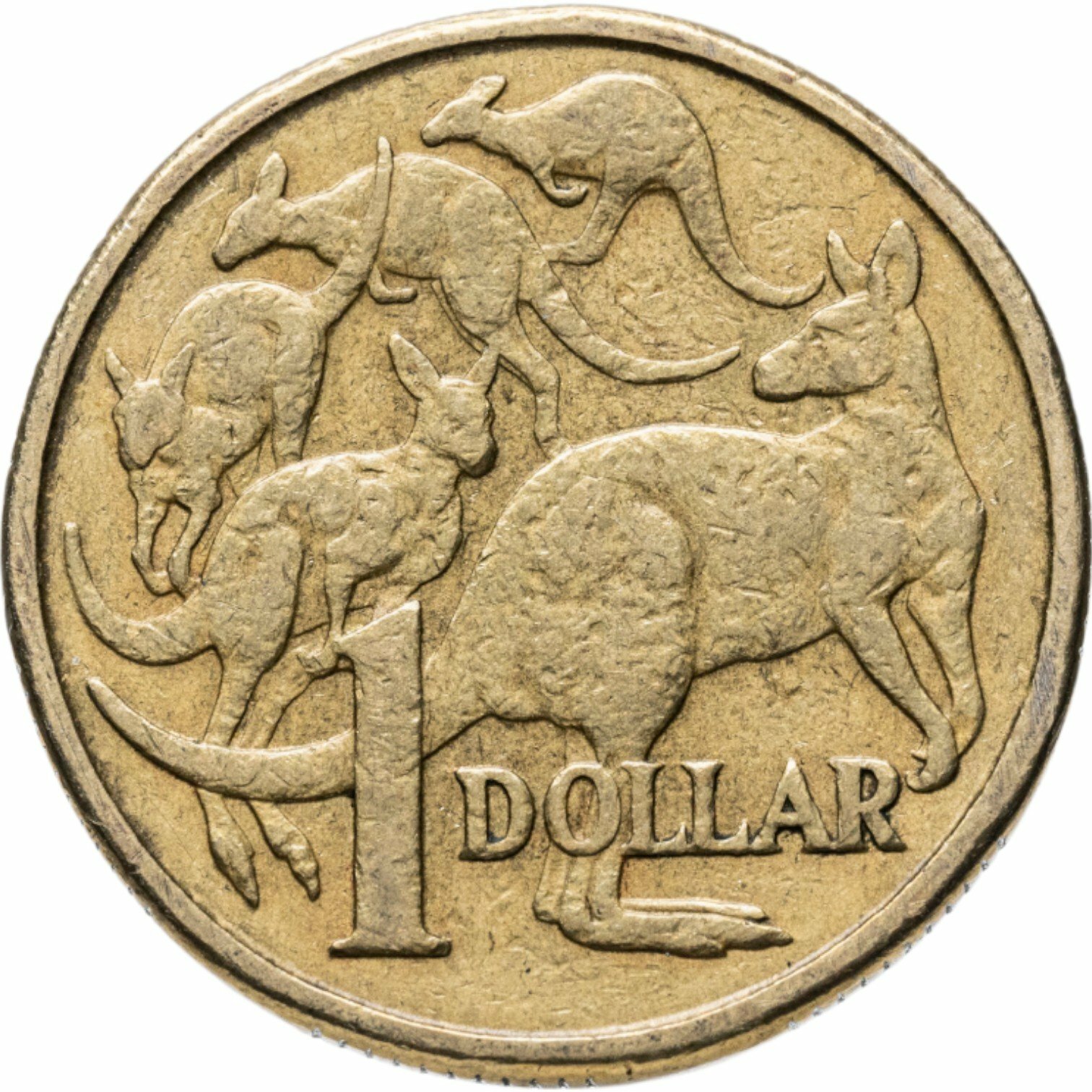 Австралия 1 dollar доллар 1984, Алюминиевая бронза, в сохранности VF-XF