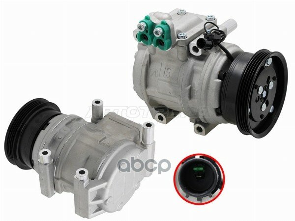 Компрессор кондиционера Hyundai Tucson 04-09 / Kia Sportage 06-10 Sat арт. ST-245-0116