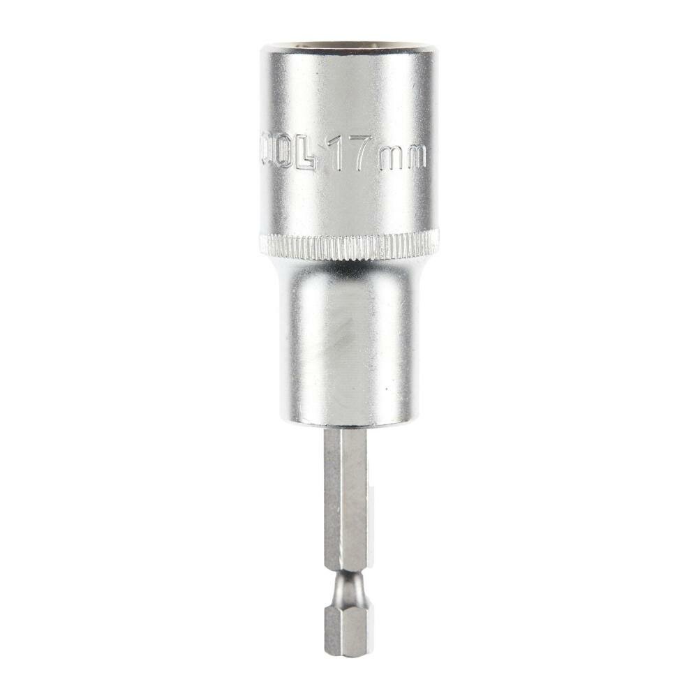 Адаптер для болтов и саморезов Kraftool Nut Driver (26396-17) 17 мм L80 мм магнитный шестигранная головка