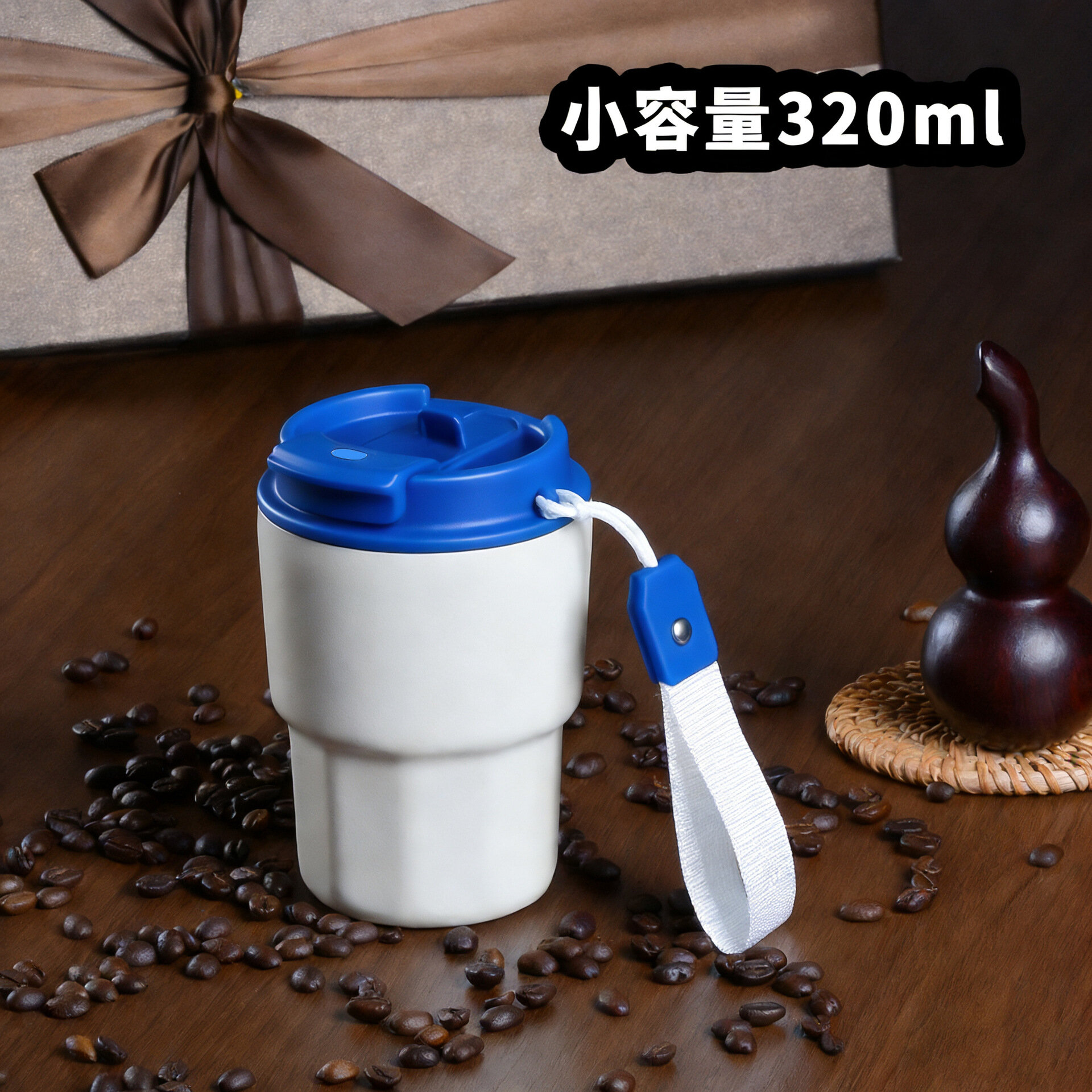 Модная брендовая кофейная кружка из нержавеющей стали 316, высококачественная керамическая термокружка, портативная дорожная кружка, интернет-знаменитость, кружка для воды, настраиваемая