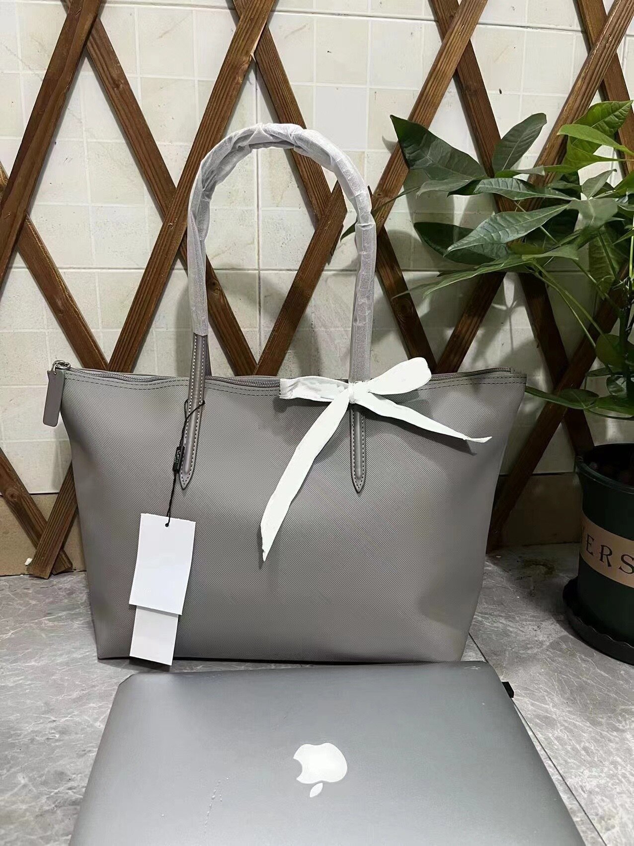 Французская новая горизонтальная большая сумка с изображением злой рыбы, вместительная сумка-тоут, водонепроницаемая сумка для поездок, женская сумка, сумка Lacoste