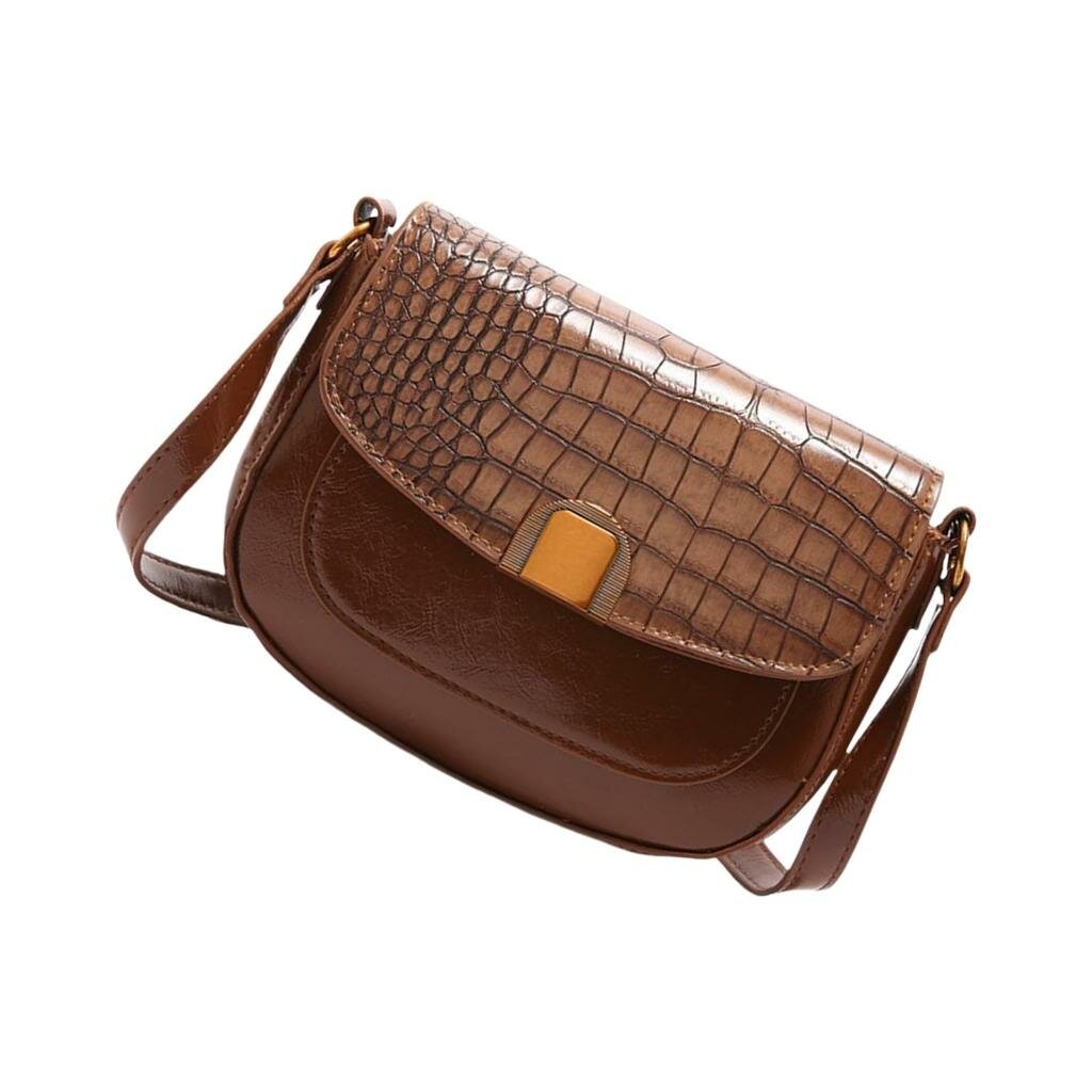 Современная сумочка для подмышек с эффектом камня, легкий дизайн, множество внутренних карманов, устойчивая к разрыву женская сумка для подмышек из искусственной кожи