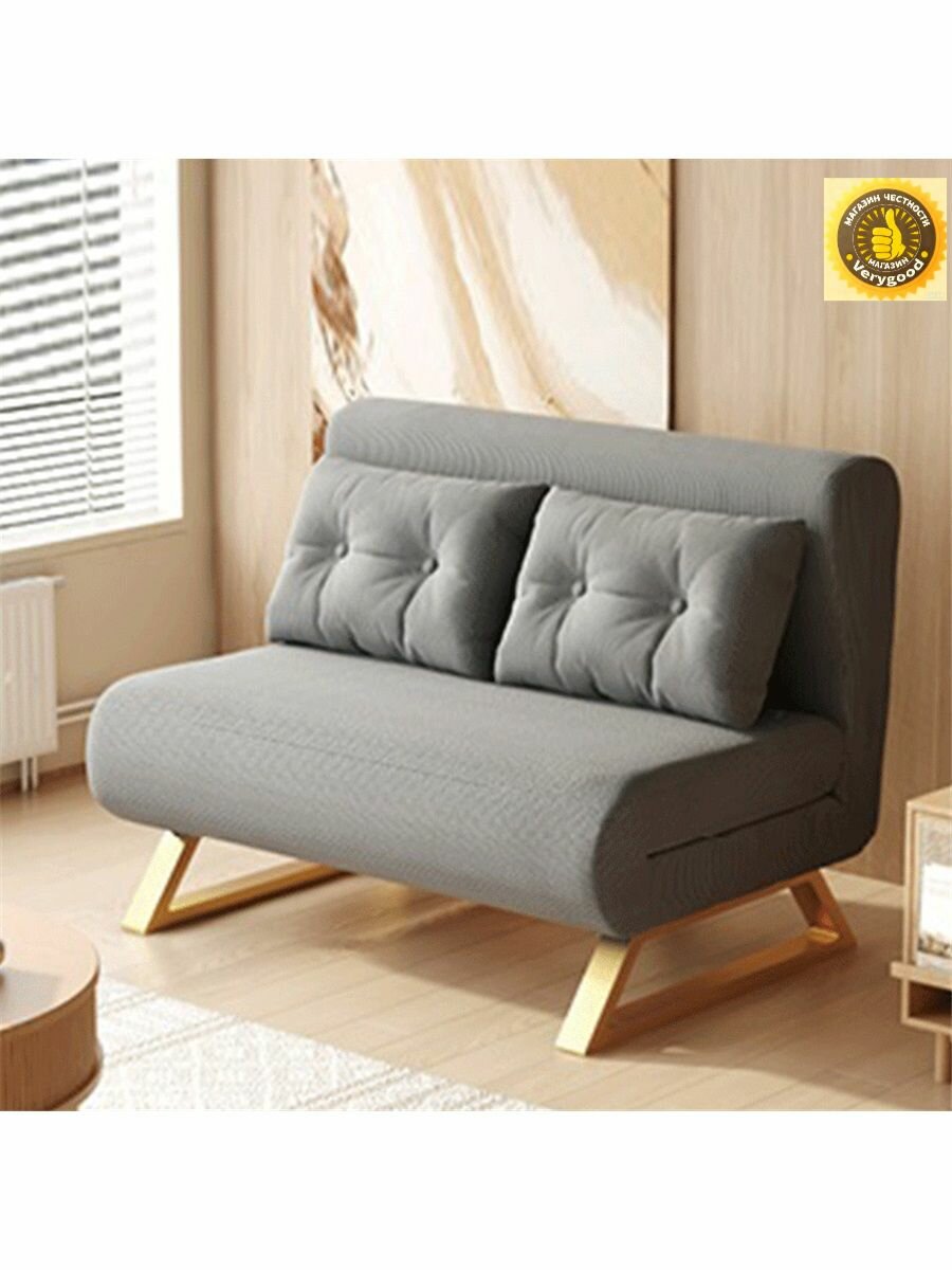 Модульная кушетка-диван из вельвета, складной выдвижной диван-кровать, 115 62 40 см, для балкона