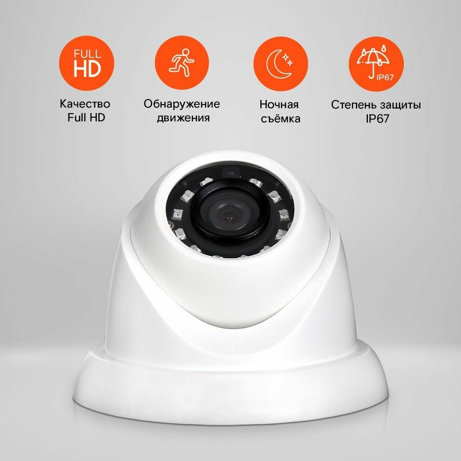 Видеокамера Ростелеком IPC-HDW1230SP