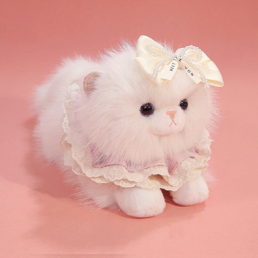 Новая милая плюшевая реалистичная кукла котенка Рэгдолл, подушка, украшение, подарок на день рождения, оптовая продажа