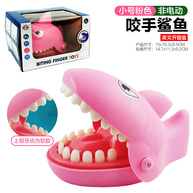 Бесплатная доставка крокодил кусает палец игрушка акула удаление зубов родительская игра злой собаки кусает игрушку