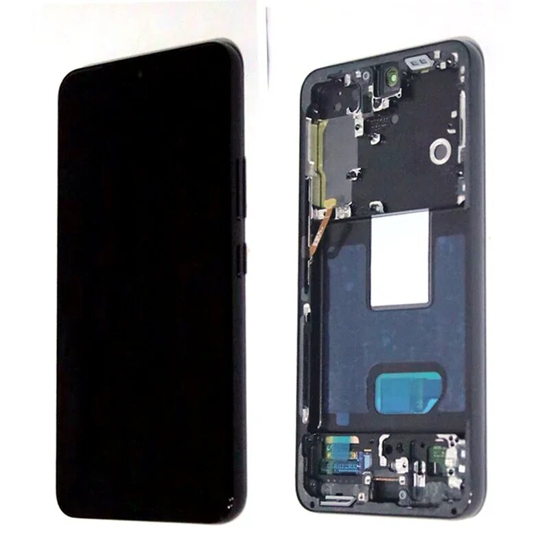 6,1-дюймовый динамический AMOLED для Samsung S22 LCD S901B S901B/DS S901U ЖК-дисплей S22 Black frame
