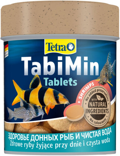 Корм для всех видов донных рыб Tetra TabiMin Tablets 120таб./36г