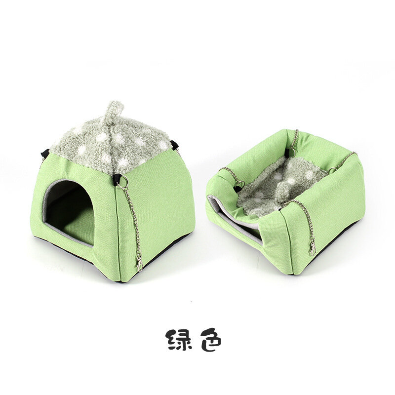 Теплое гнездо для попугая, гамак для сахарного летяги, спальное гнездо для ежа, золотого хомяка, маленький домик, эксклюзивная клетка для кросс-бордер