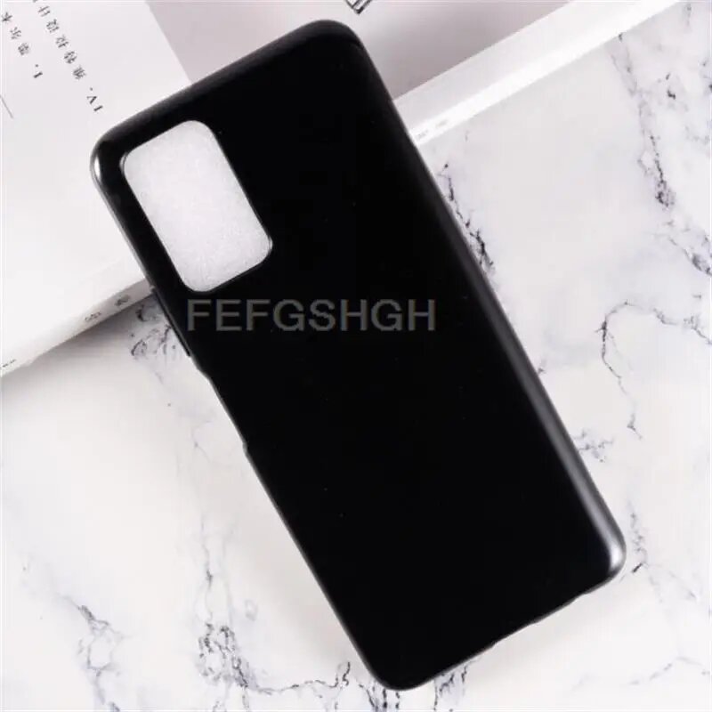 Черный силиконовый чехол на Infinix Note 8i 6.95"